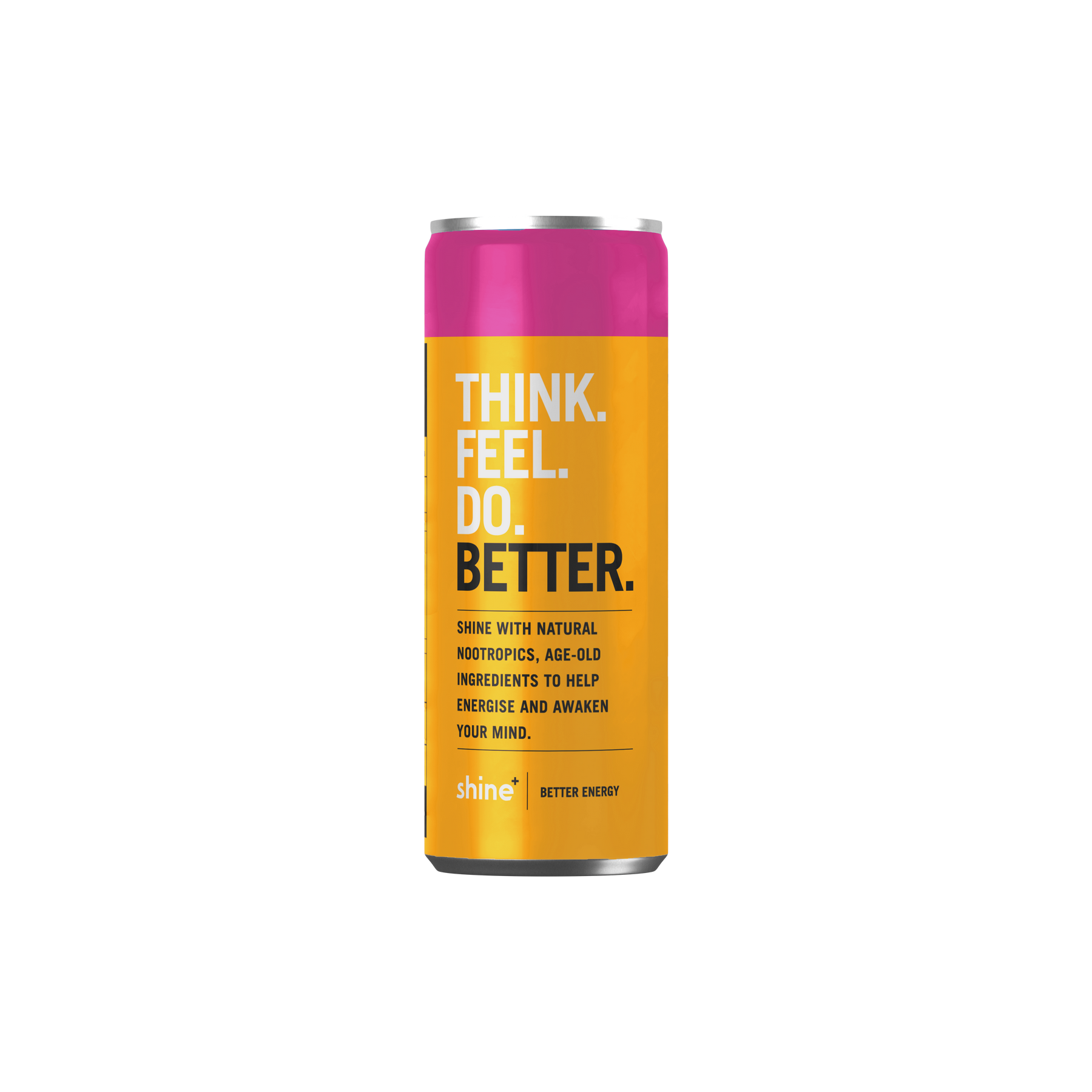 Shine Nootropic Energy Drink - Raspberry Soda 24 x 250ml – Shine+ Drink